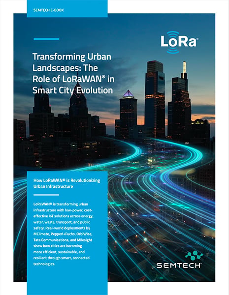 Transforming Urban Landscapes: The Role of LoRaWAN® in Smart City Evolution